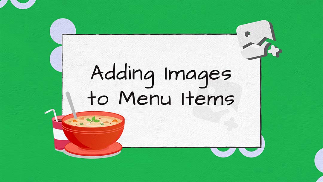 Adding Images to Menu Items - Sapaad