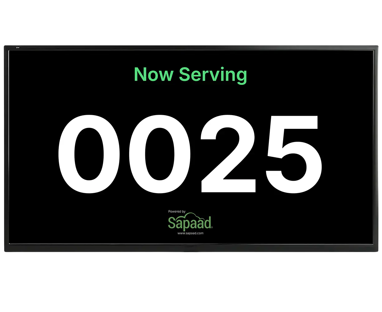 Customer Display Screen for Restaurants | Sapaad